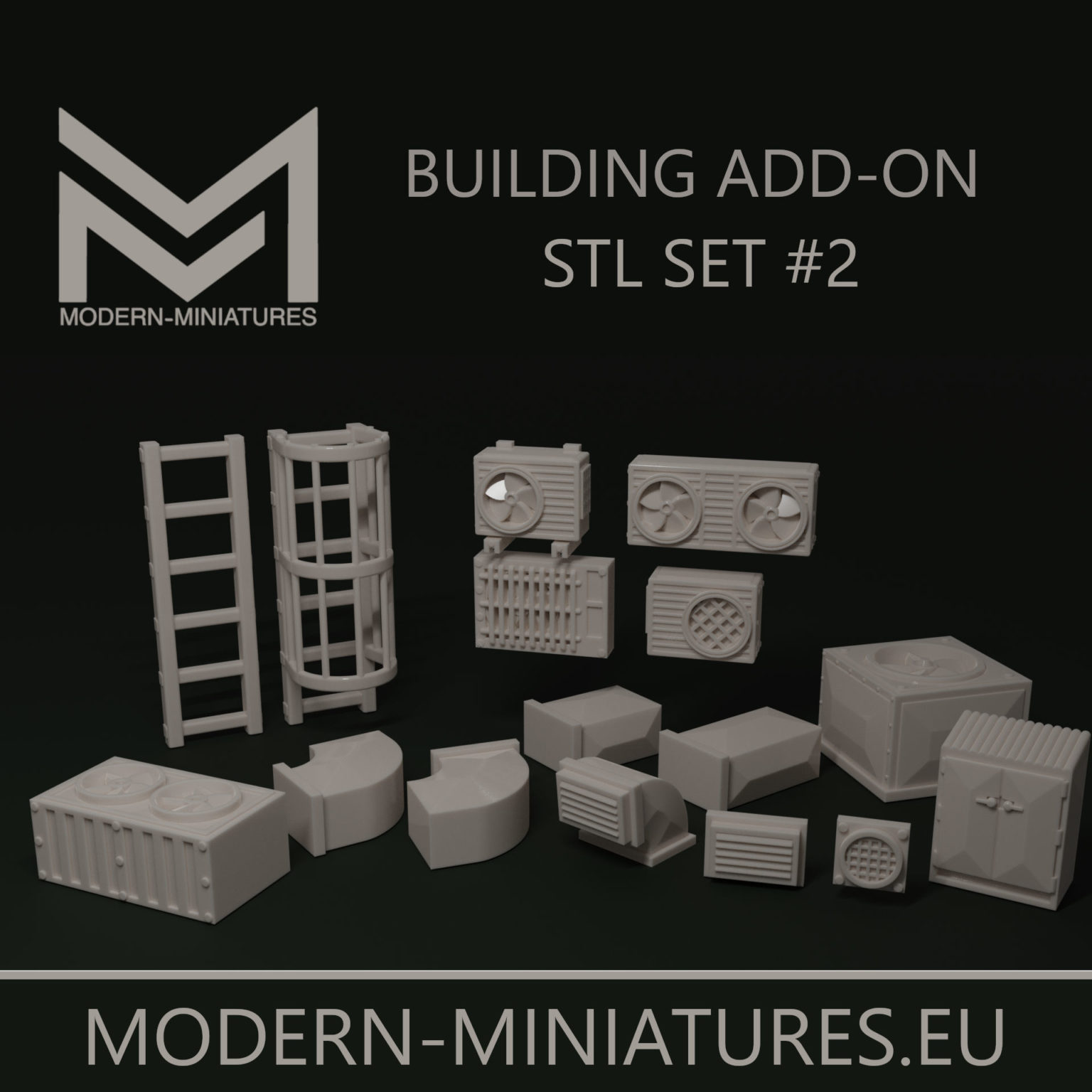 Building Add-On Set #2 – modern-miniatures.eu