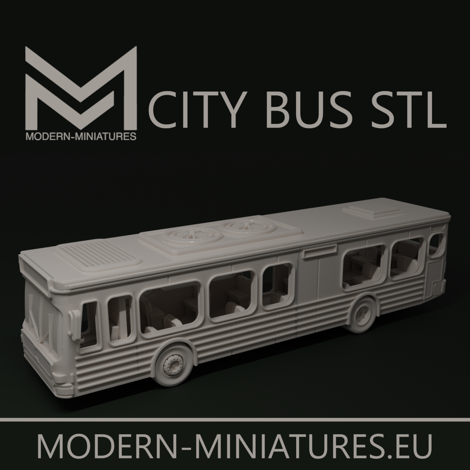 City Bus Playable Interior – modern-miniatures.eu