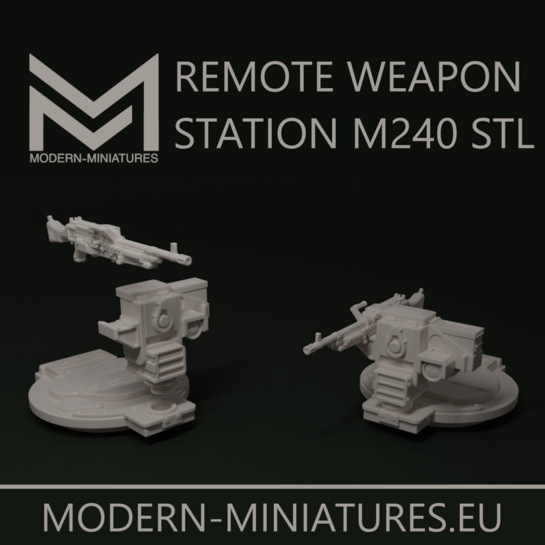 M240 RWS remote weapon station – modern-miniatures.eu